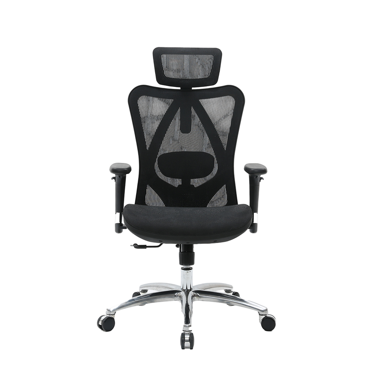 Sihoo M57 Black Frame Black Mesh Ergonomic Office Chair (3 Years Limit ...